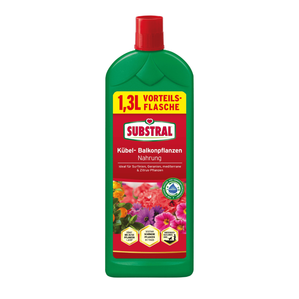 SUBSTRAL tekoče mineralno gnojilo za balkonske in druge cvetoče rastline, 1.3l - Substral